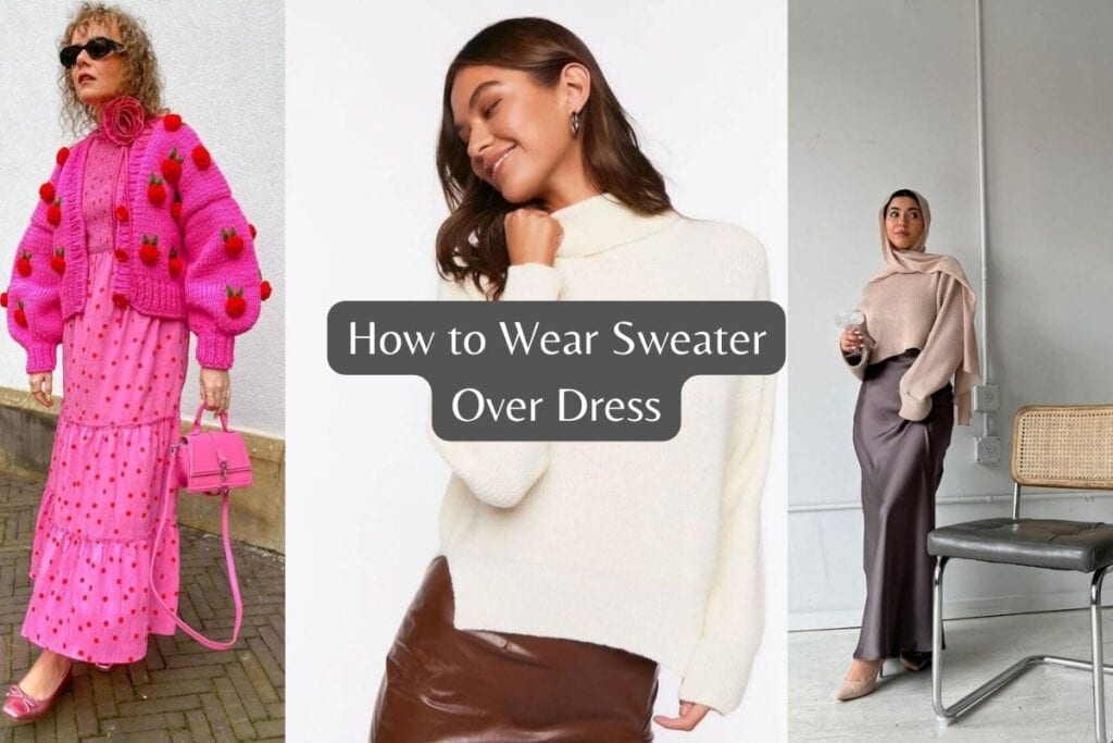 How to Wear Sweater Over Dress: 20 Stylish Ways to Layer Sweaters and ...