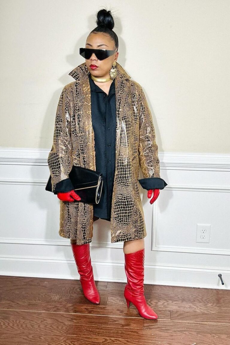 20+ Red Boots Outfits to Stand Out in Any Crowd