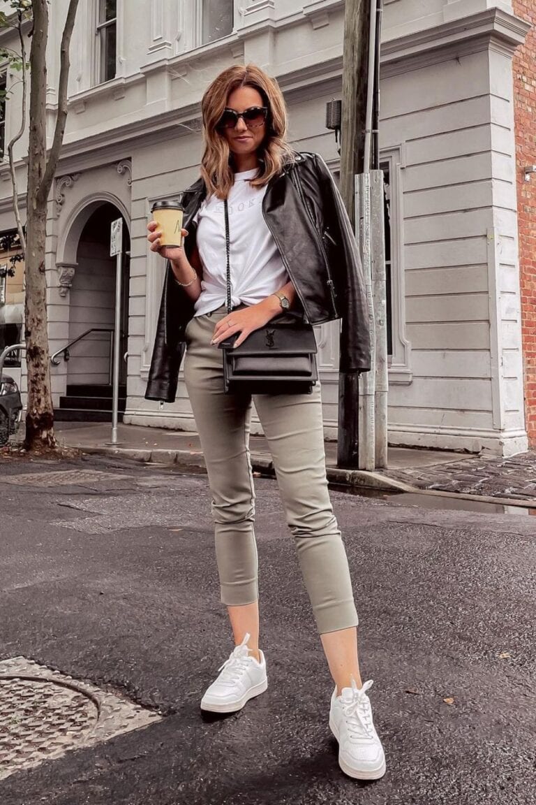 20 Leather Jacket Outfits to Look Stylish All Year Round