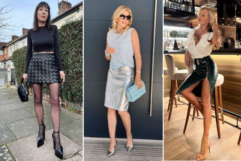 18 Leather Skirt Outfit Ideas to Try This Season