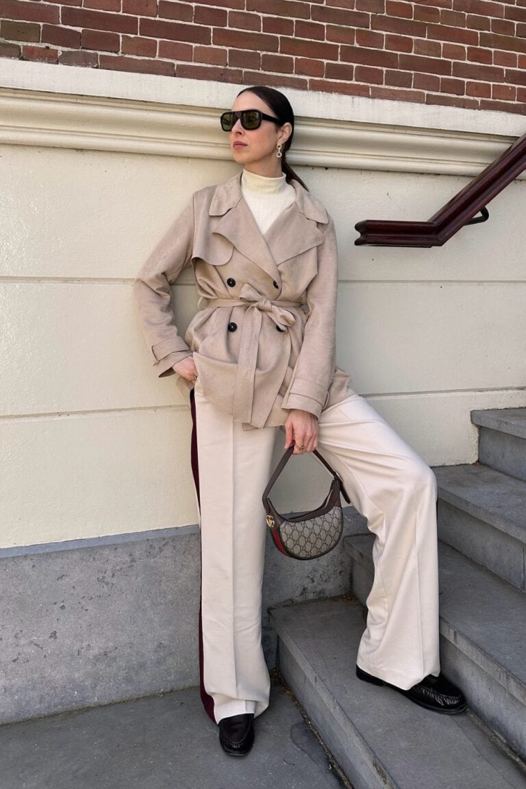 20 Chic Beige Pants Outfit Ideas That Look Effortlessly Expensive