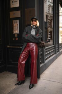 20 Stunning Red Pants Outfit Ideas That'll Make You Stand Out