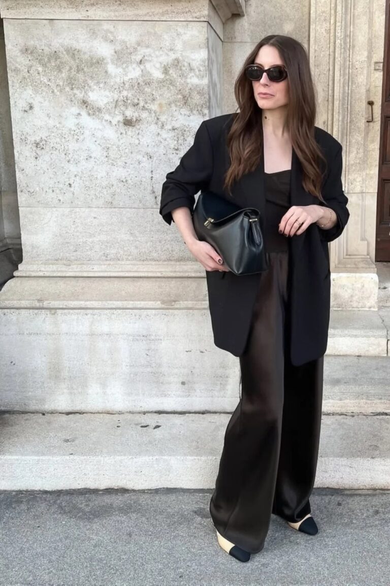 20 Chic Silk Pants Outfits That'll Make You Look Expensive on Any Budget