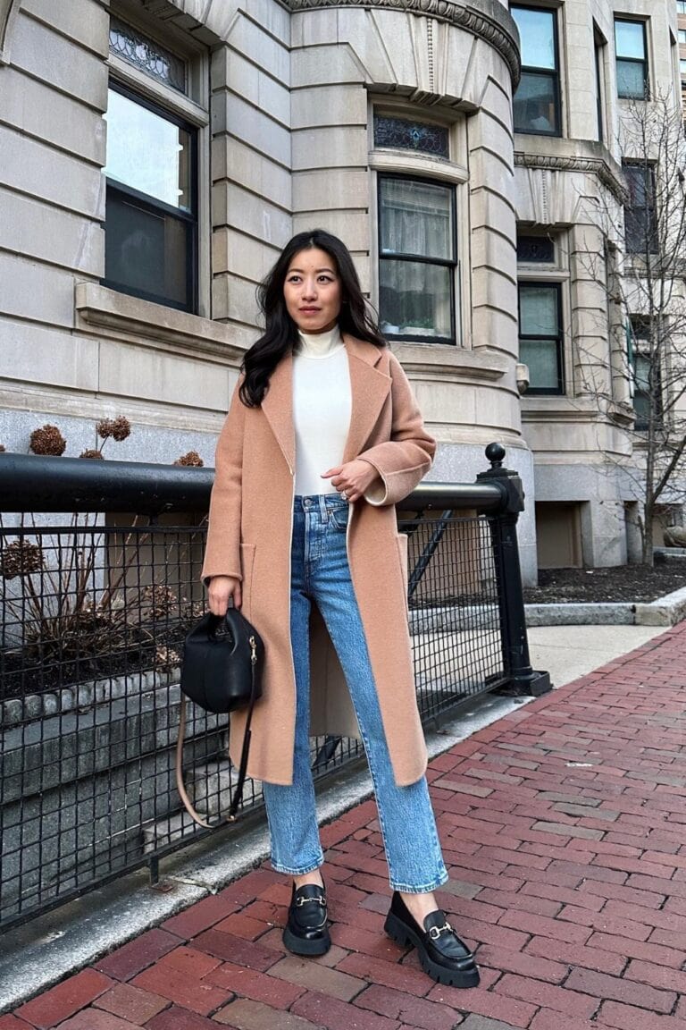 24 Long Coat Outfits That Look So Chic and Put Together